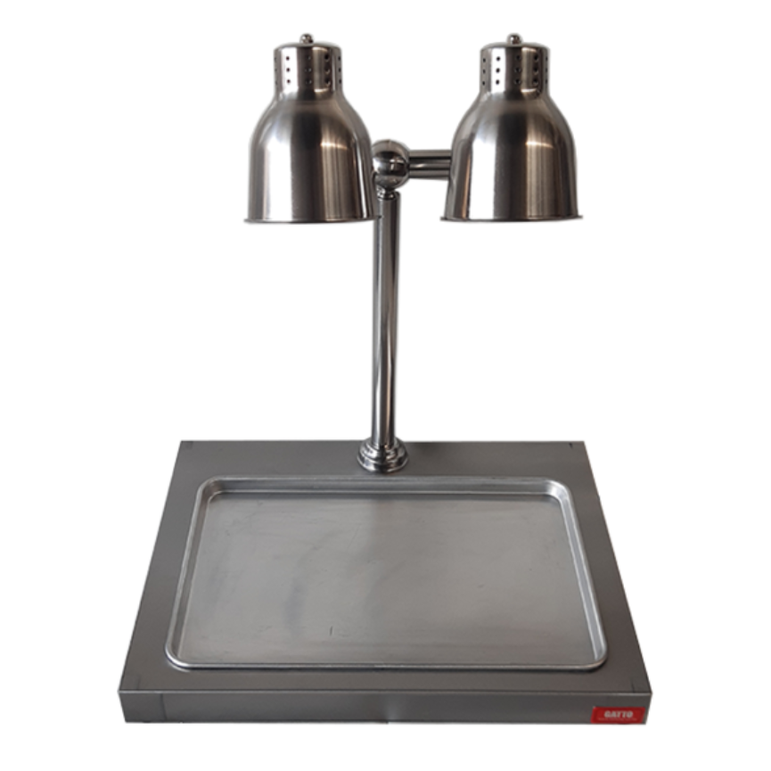 GATTO Double Overhead Carvery Unit w/ Removable Base - Excl. Globes ...